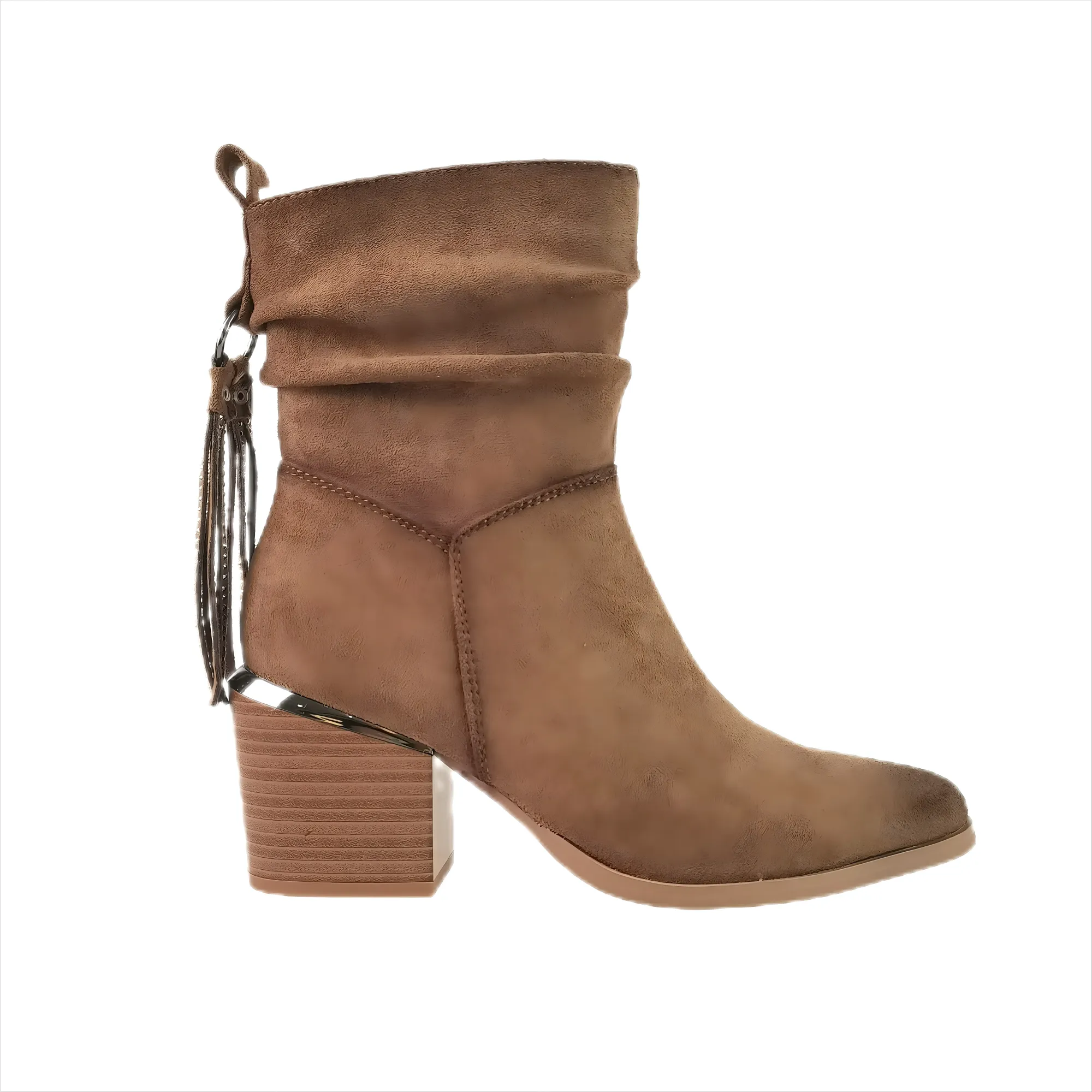 Clowse Lady Western Style Heaps Knight Boots - JIANCHENG SHOES GROUP